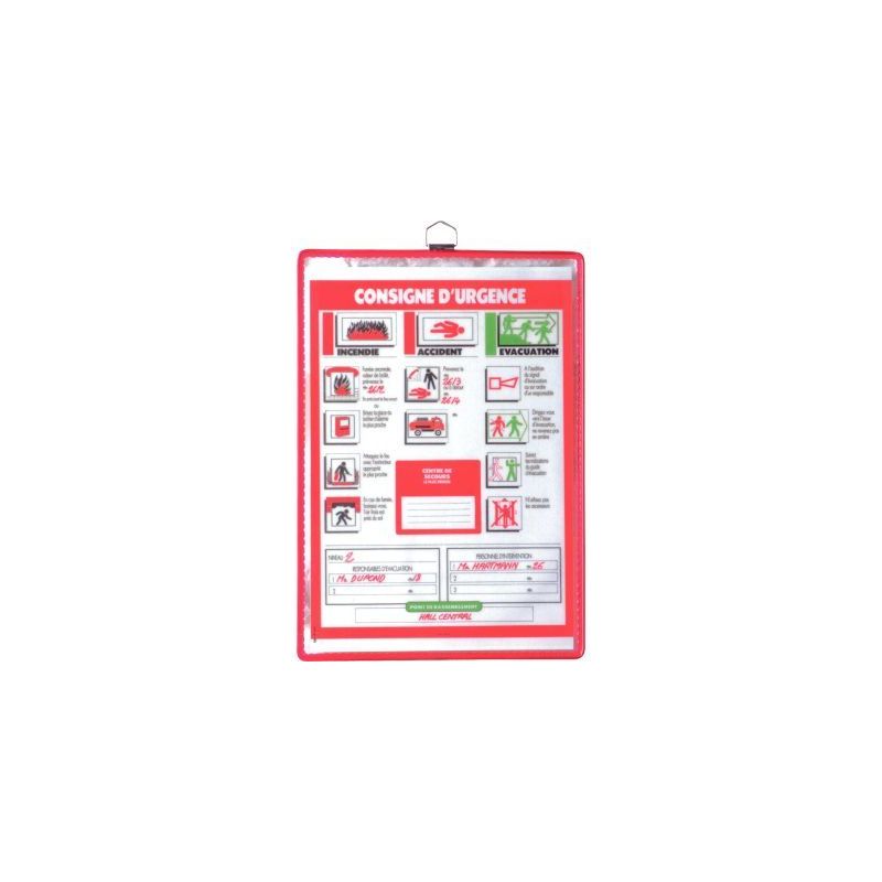 Achetez Boîte de 5 poches à anses en PVC pour formats A4 154503 ...