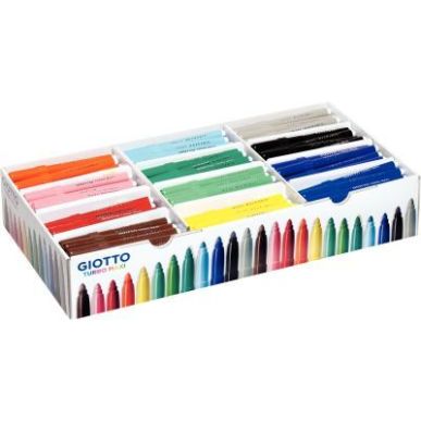 Achetez Classpack de 288 feutres Turbo maxi assortis F526200 GIOTTO pas ...